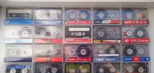 Аудиокассеты коллекция разных 48 шт