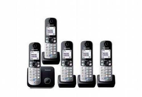 Радиотелефон с пятью трубками Panasonic KX-TG6815