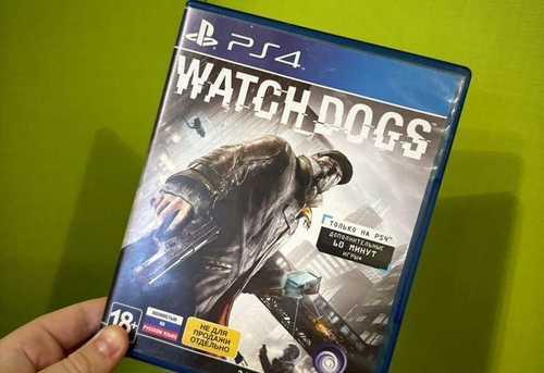 Watch Dogs для ps4-ps5 диск