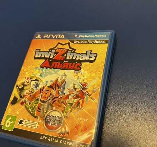 Игра на psvita invizimals альянс