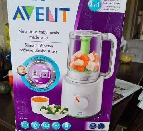 Пароварка блендер philips avent