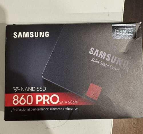 Ssd samsung 860 pro 256gb