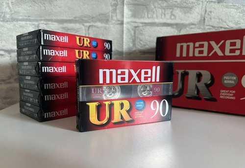 Аудиокассеты Maxell UR-90 запечатанные