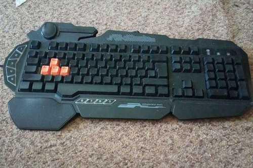 Игровая клавиатура с подсветкой Bloody b314