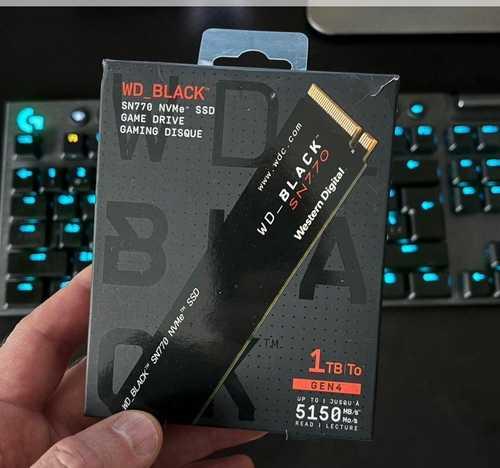 SSD M.2 WD black SN770 1TB