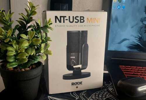 Rode NT usb mini микрофон