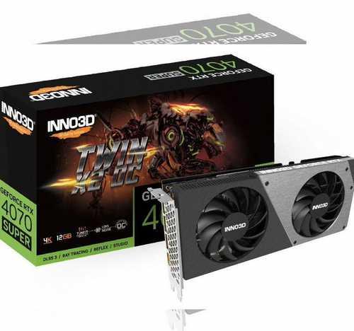 Видеокарта Inno3D GeForce RTX 4070 Super 12GB