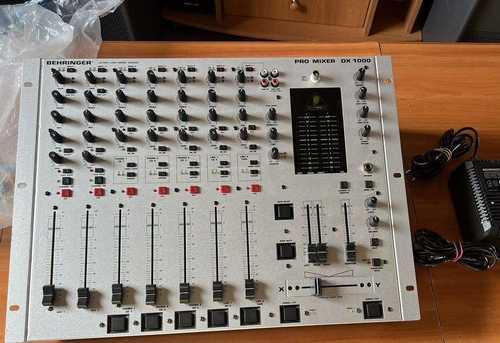 Микшерный пульт behringer dx 1000