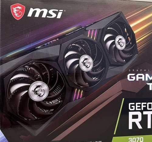 Видеокарта MSI RTX 3070 Gaming X Trio 8GB