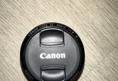 Объектив Canon EF 50mm f 1.8 usm