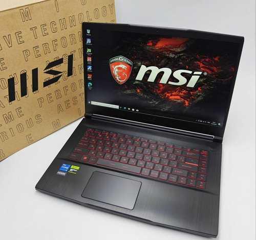 Игровой ноутбук MSI GF63 I5/16Gb/RTX4050/512Gb