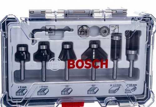 Набор кромочных фрез Bosch 2607017468