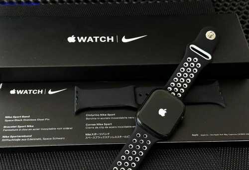 Смарт часы Apple Watch 9 Nike. Доставка (Арт.83188