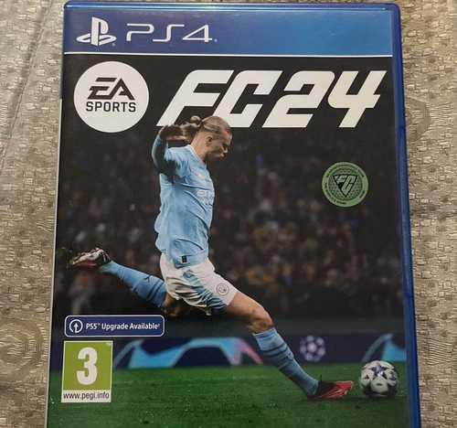 Игра на ps4 FC24(на русском)
