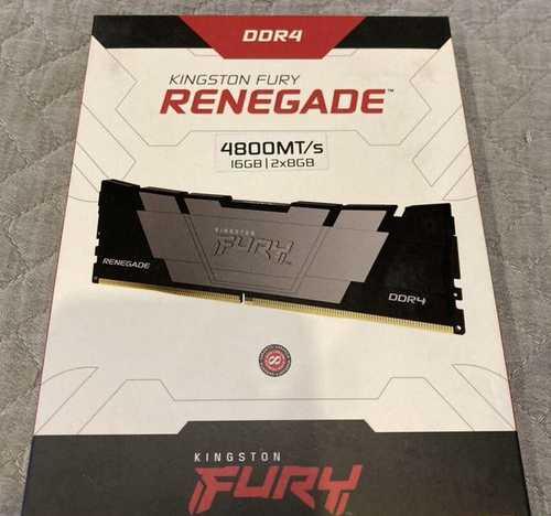 DDR4 Kingston Fury Renegade 16 GB 4800