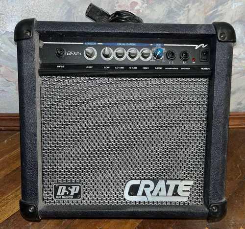 Басовый комбоусилитель Crate bfx15m