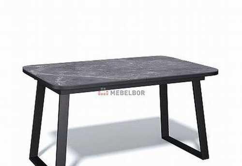 Стол обеденный Kenner AZ1200 черный/керамика черна