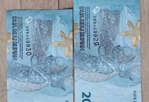 Банкноты индонезия