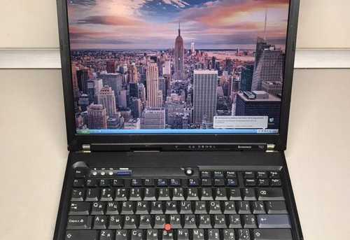 IBM Thinkpad T60 + SSD. 1400x1050. type 2008-CTO