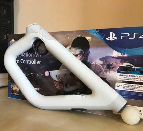 PlayStation 4 VR Aim controller + игра Farpoint