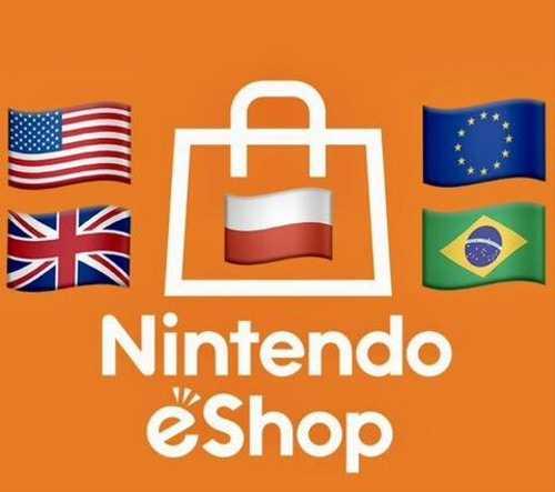 Карты пополнения Nintendo eShop PL, USA, EUR