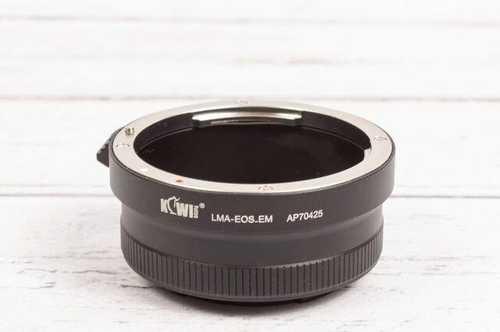 Переходное кольцо Kiwi EF - E-mount бу
