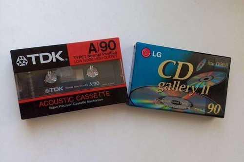 Аудиокассеты CD gallery ll 90 и TDK A90