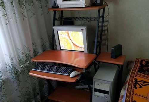 Компьютер со столом