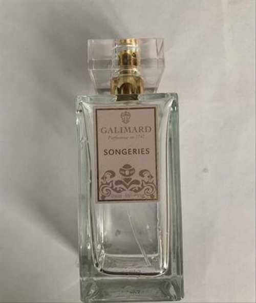Флакон от женского парфюма Galimard Songeries