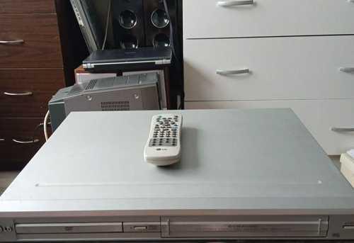 Lg vhs dvd плеер, dc592w,пульт