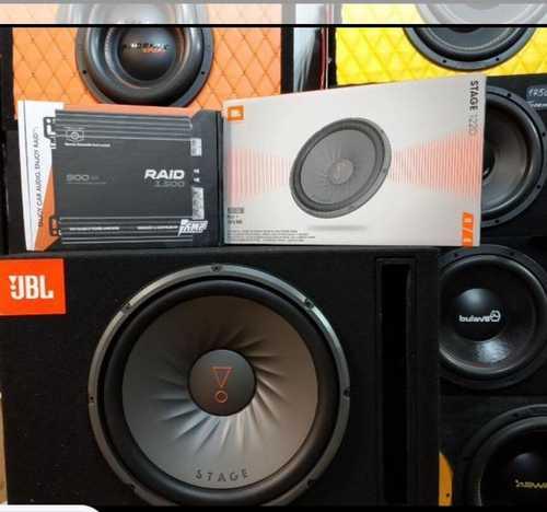 Сабвуфер JBL Stage 122d с усилителем