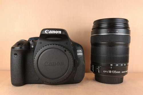 Canon EOS 600D kit 18-135mm 3.5-5.6 IS STM (A383)