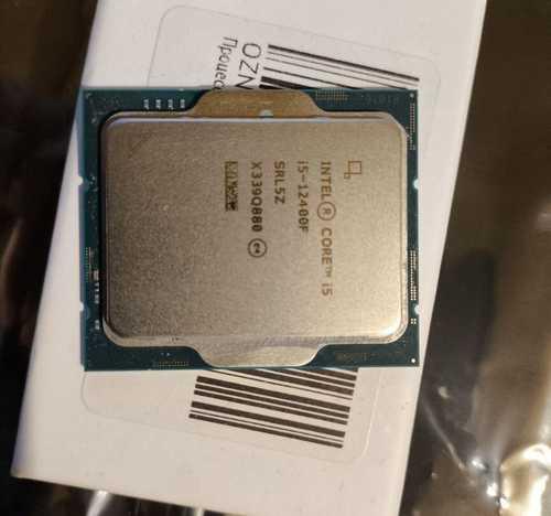 Intel core i5 12400f