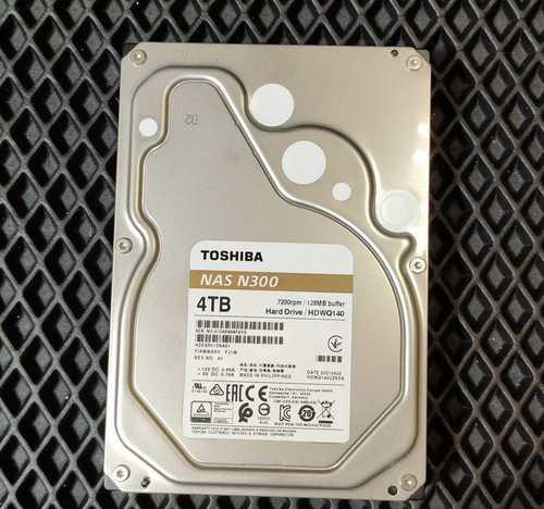 Жесткий диск Toshiba N300 4Tb hdwq140uzsva