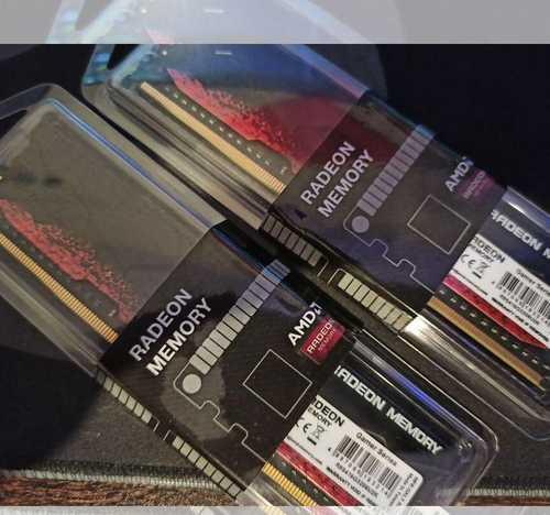 Оперативная память ddr4 16 gb 3200 AMD Radeon R9 G