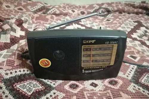 Радиоприёмник аналоговый kipo KB-308AC