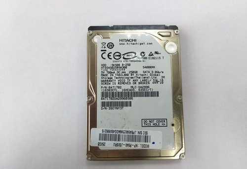 Жесткий диск 2.5" Hitachi 250Gb, SATA