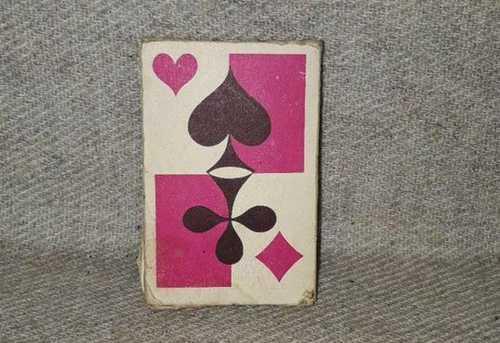 Игральные атласные карты 54 штуки 1993 год
