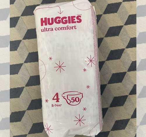 Huggies ultra comfort 4 подгузники