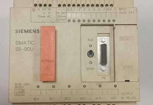 Siemens 6ES5 090-8MA01 плк