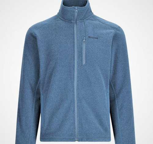 Кофта simms M'S rivershed full ZIP Neptune Heather