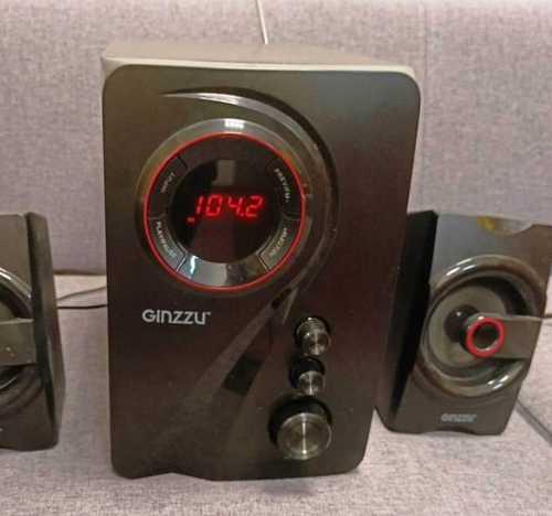 Колонки Bluetooth ginzzu GM-406, 2.1