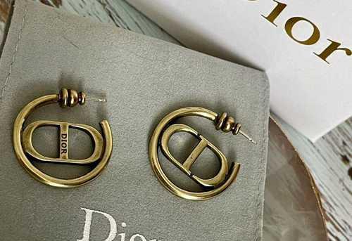 Серьги christian Dior