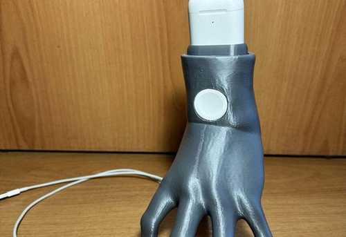 Подставка для зарядки apple watch в виде руки