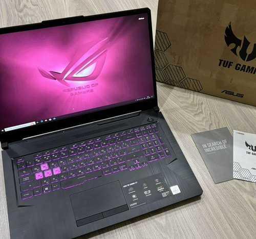 Игровой ноутбук Asus Tuf Gaming F17 i5 GTX 1650ti