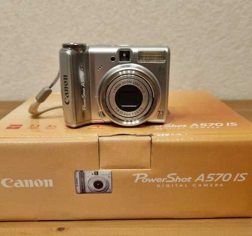 Фотоаппарат Canon PowerShot A570is