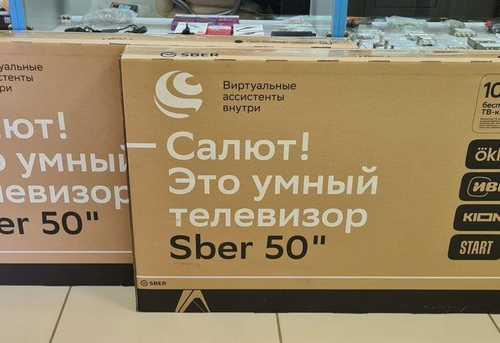 Телевизор Sber SDX-50U4010B, 50" (127 см) UHD 4K