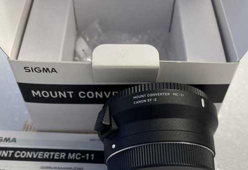 Sigma mc-11 переходник с Canon на Sony E