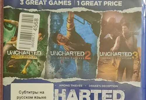 Uncharted the Nathan Drake collection на PS4