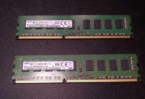 Озу Samsung ddr3 ECC udimm 8 Gb(2x4Gb)